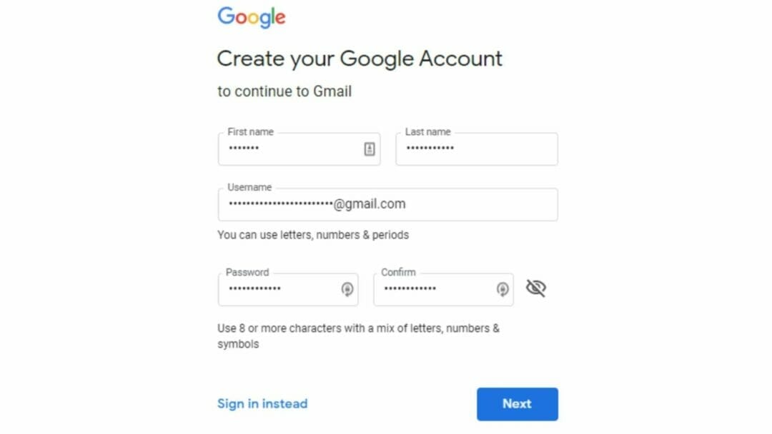How To Create A Google Account With 9 Steps-DigiFix Blog